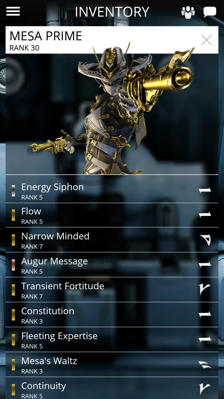 Mesa prime build | Fandom