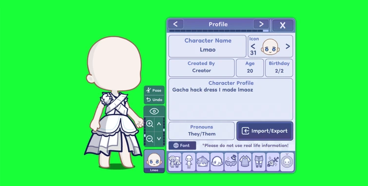 Boom Gacha dress hack | Fandom