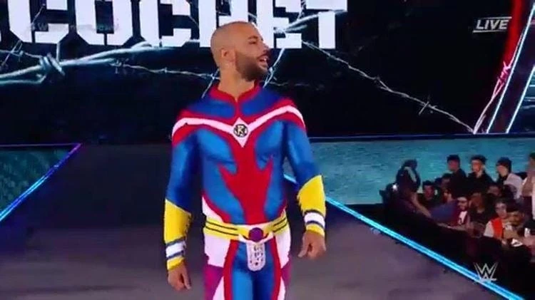 WWE wrestler Ricochet dresses as All Might | Fandom