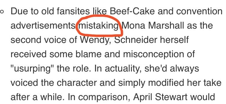 Wendy’s voice actresses | Fandom