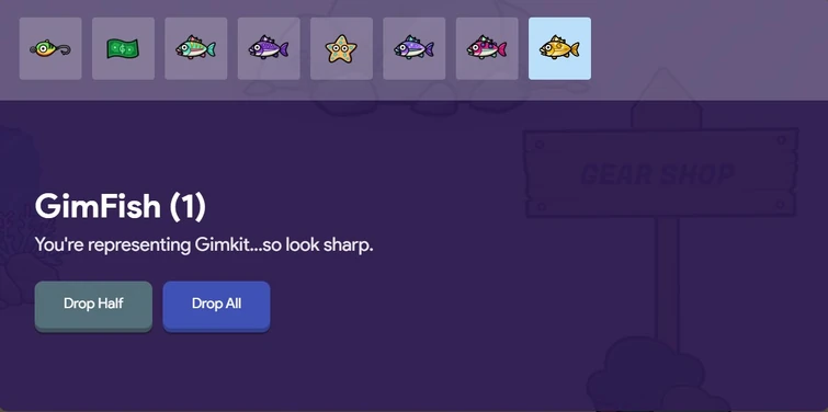 I have some photos of the tooltips of the Berry Fish and GimFish | Fandom