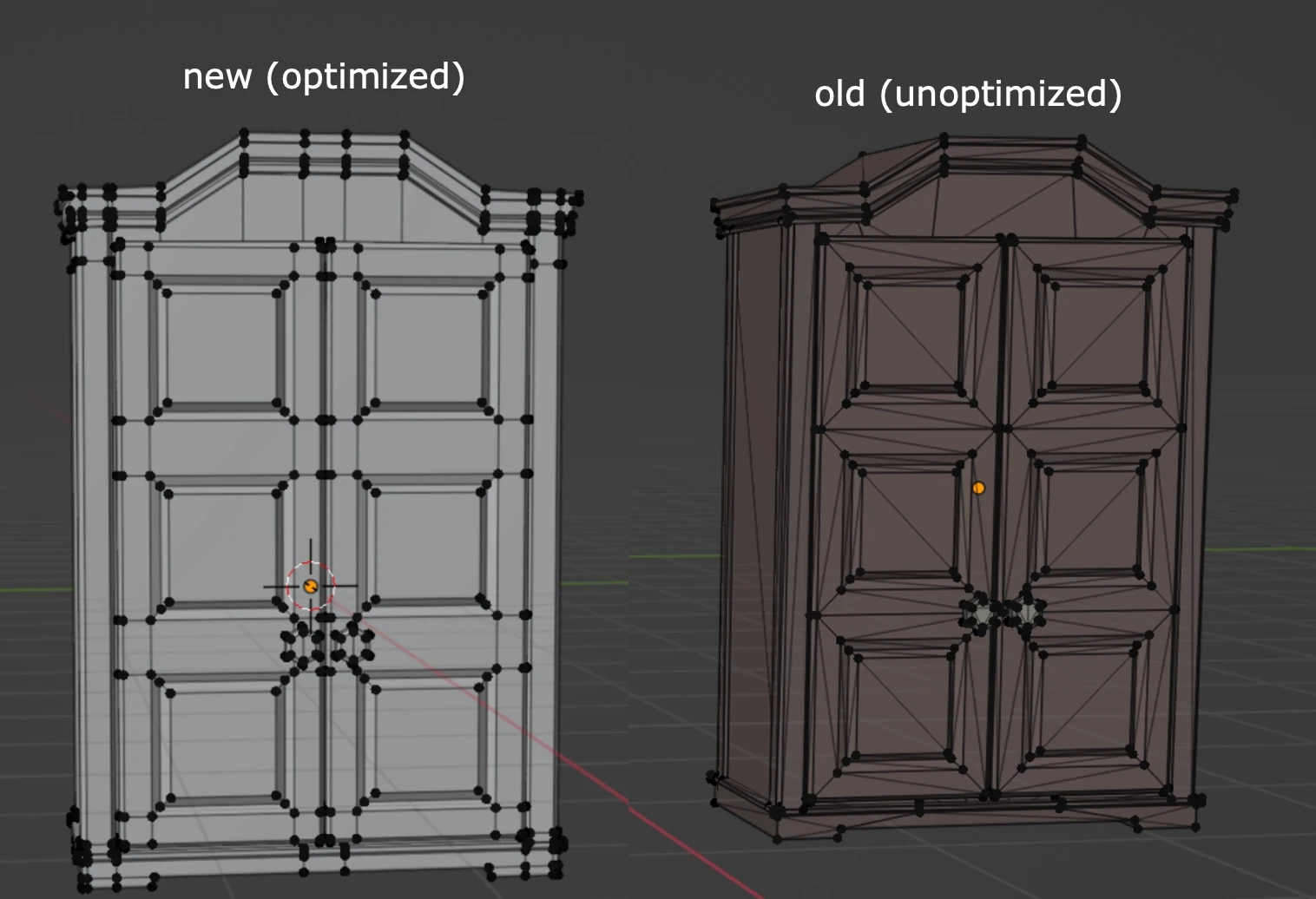 so I'm gonna try optimizing all the doors models for blender | Fandom