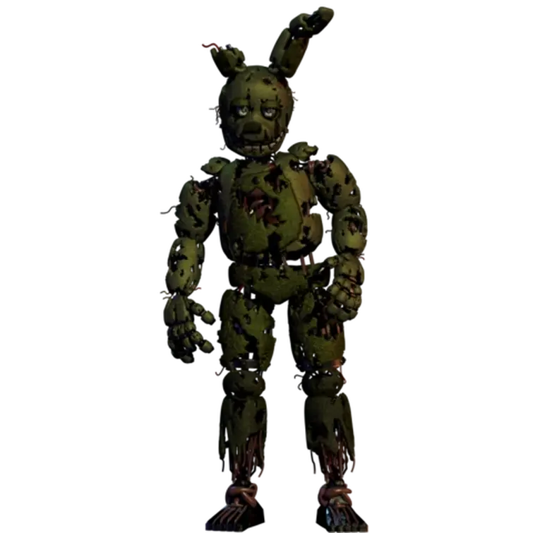 Springtrap looks different than what we see | Fandom