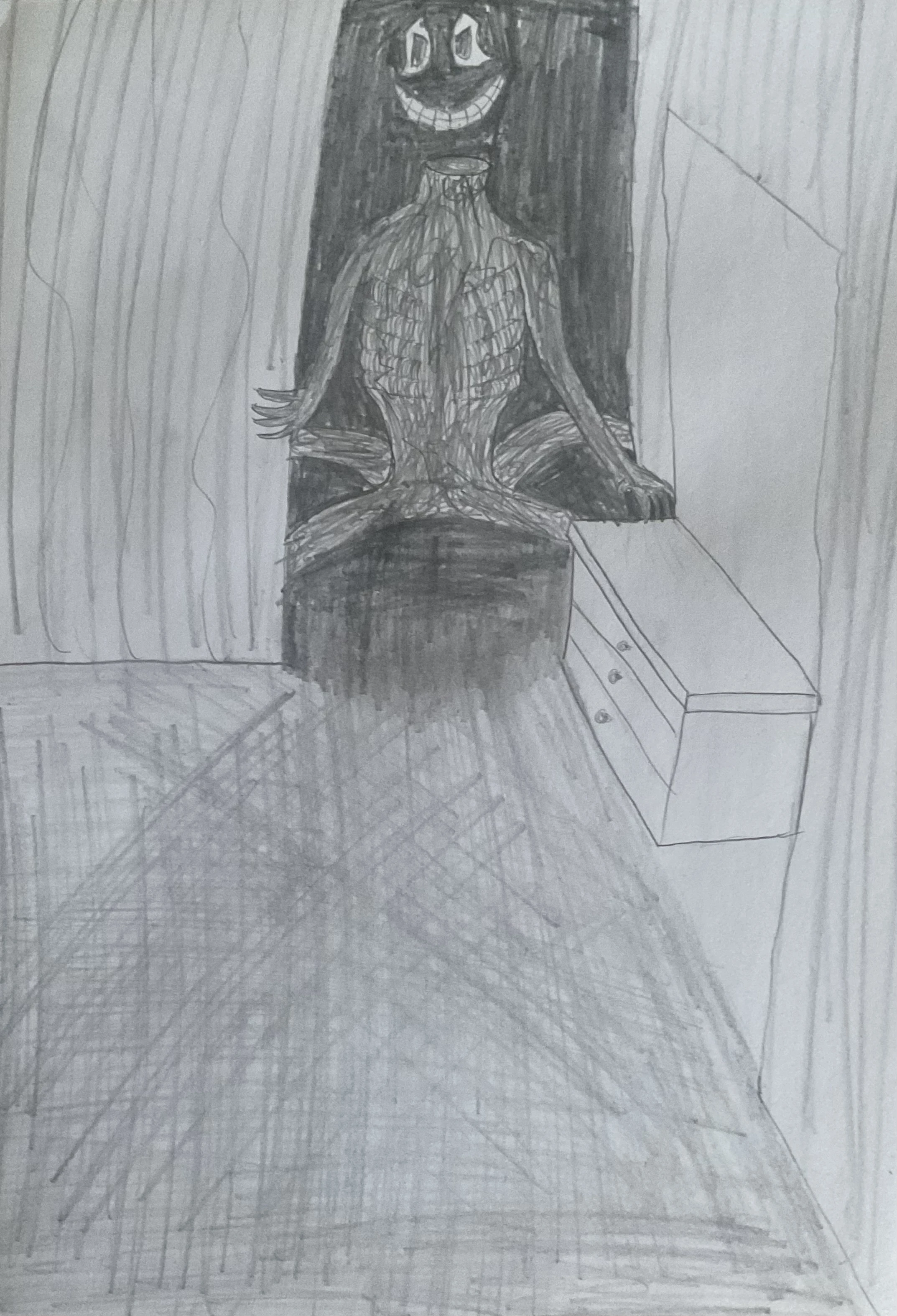 Very unusual way to draw a smiler. | Fandom