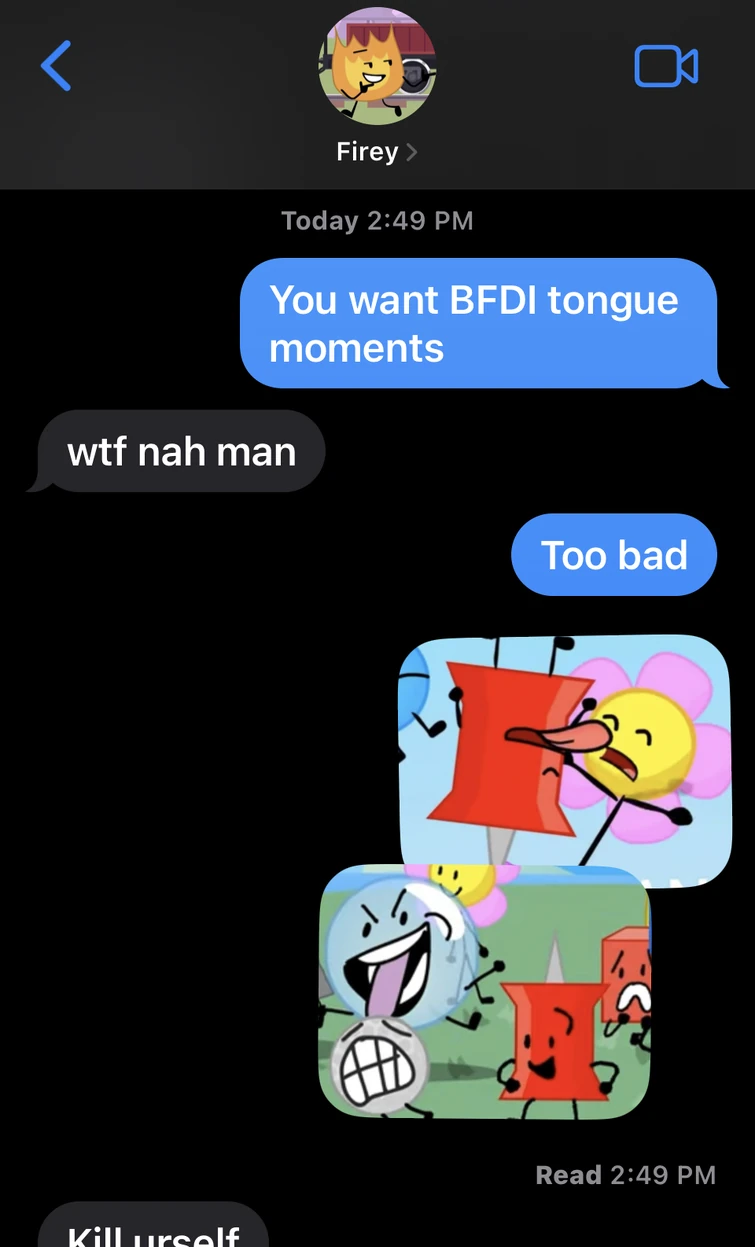 BFDI tongue moments // Ft: Firey | Fandom