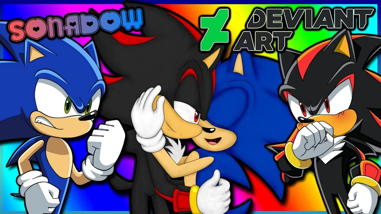AAH Deviantart! With Sonic and Shadow?! | Fandom