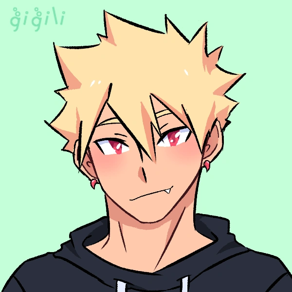 Bakugo on Picrew (Made by me) Credits to the template maker tho! | Fandom
