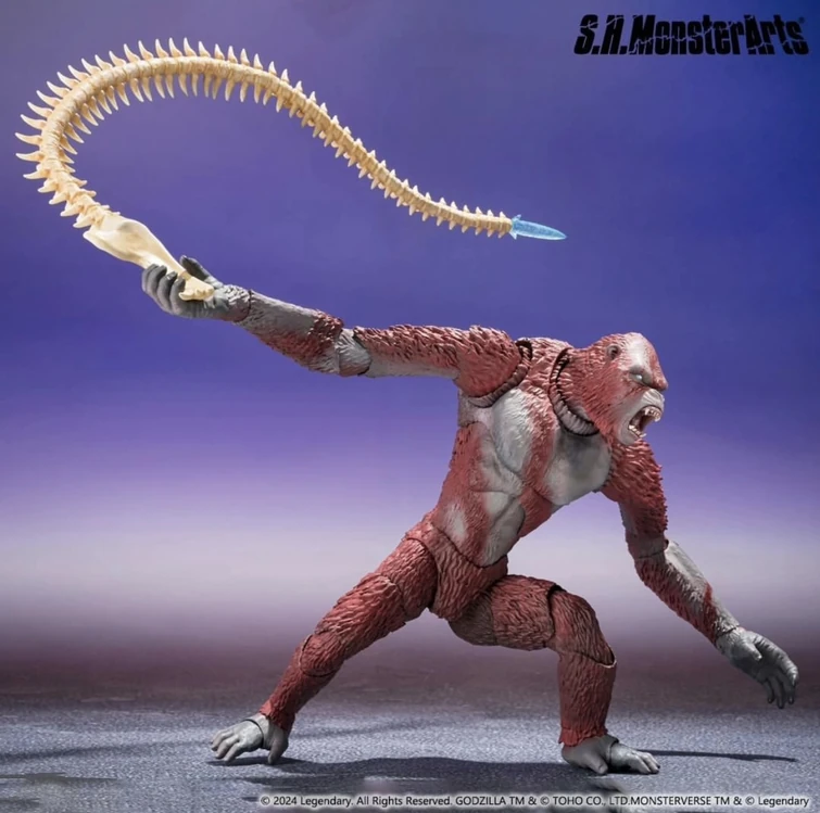 SH MonsterArts Evolved Godzilla🦖♦️ and Kong with BEAST Glove!🤛🦍, Skar ...