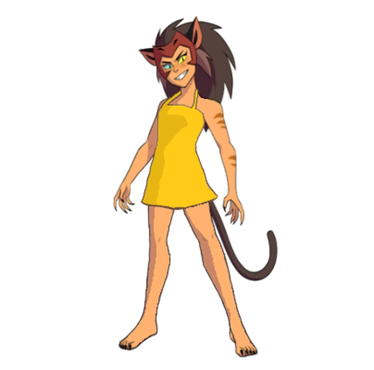 Catra wearing a yellow dress | Fandom
