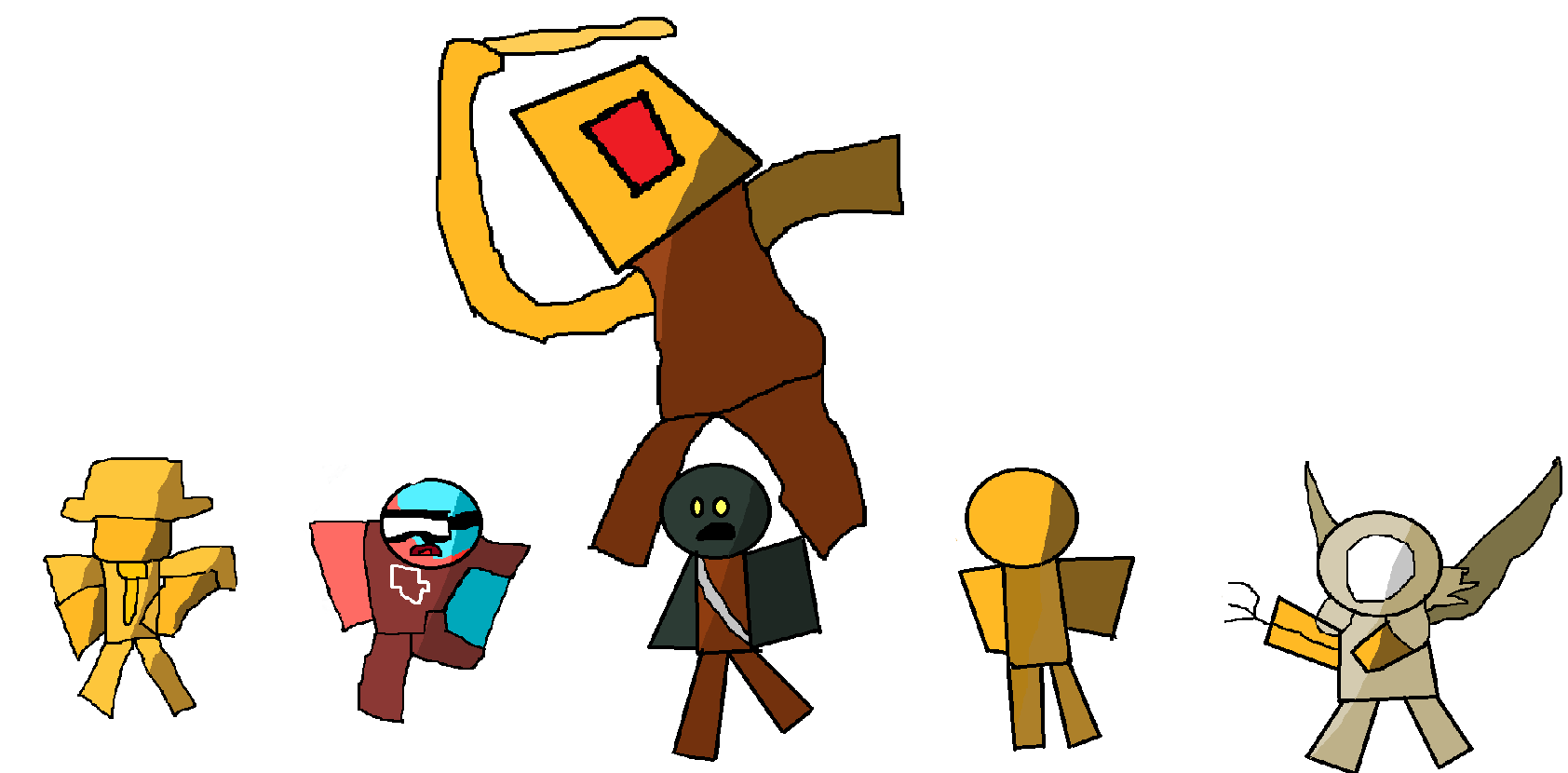 Golden mode drawing i made in 2020 | Fandom