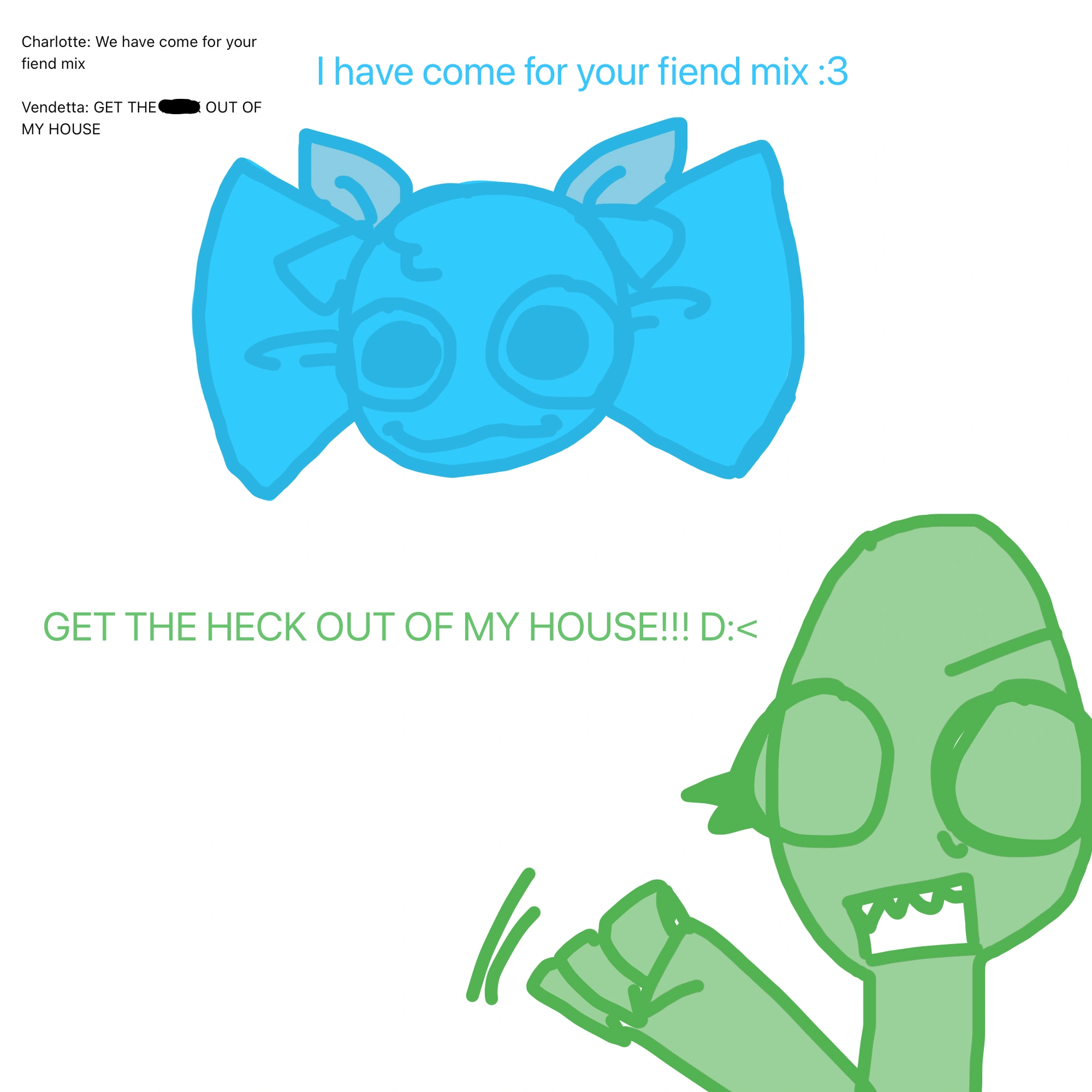 Silly meme I made based off of a comment I saw on YouTube earlier today ...