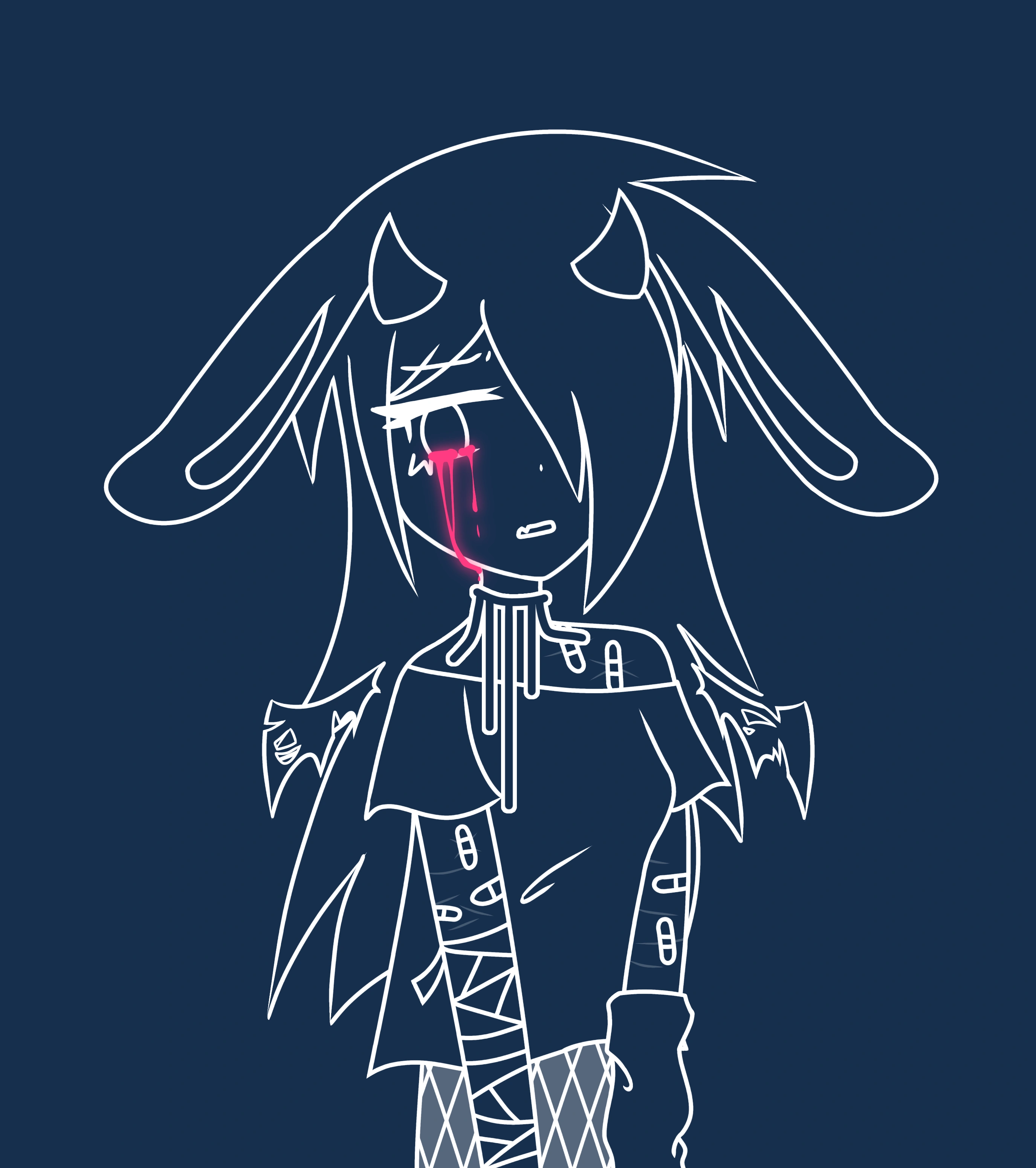 (TW: Mild self-harm imagery) Racing Into The Night (REMAKE 2) | Fandom