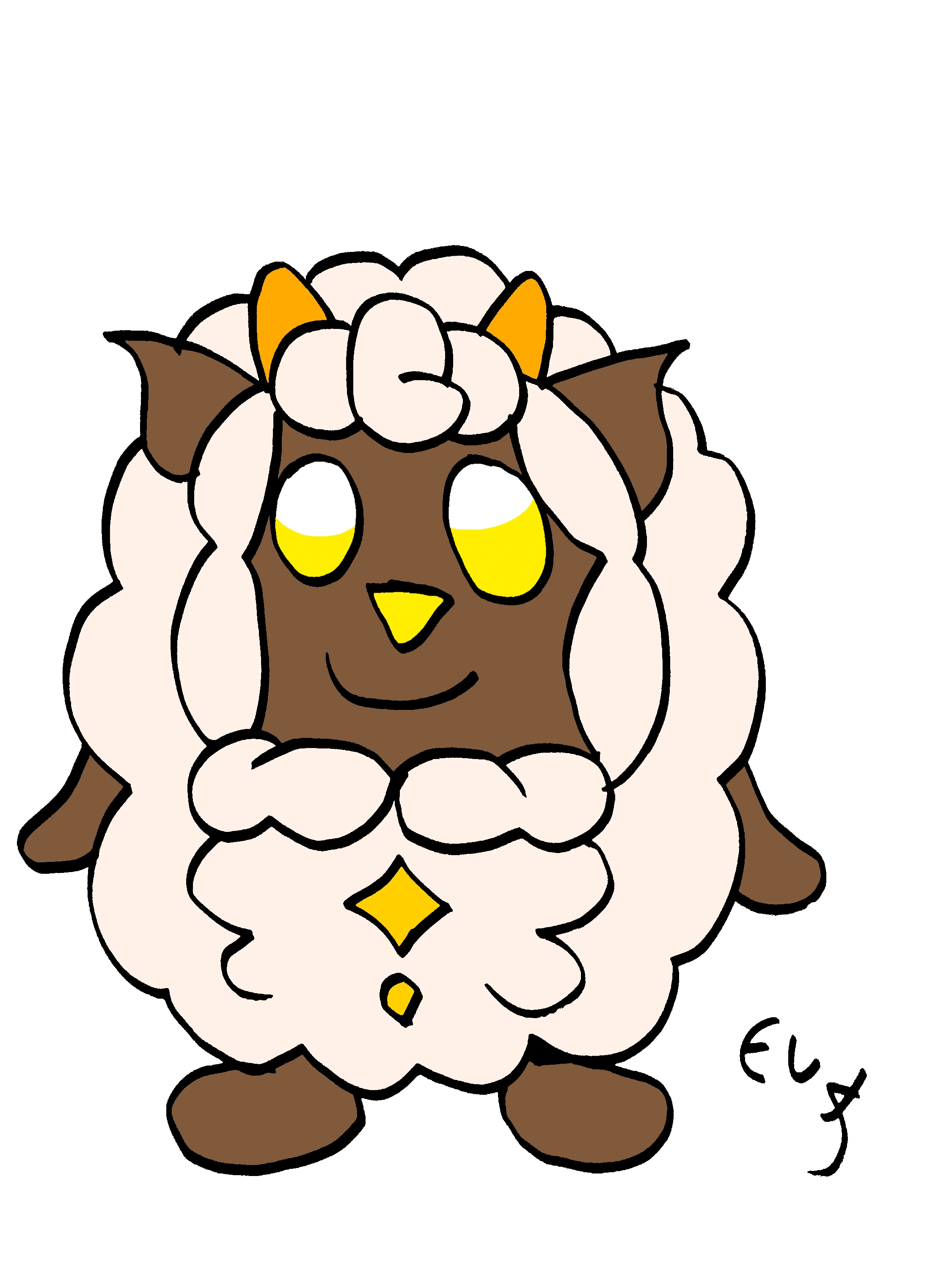 My drawing of Lamball | Fandom
