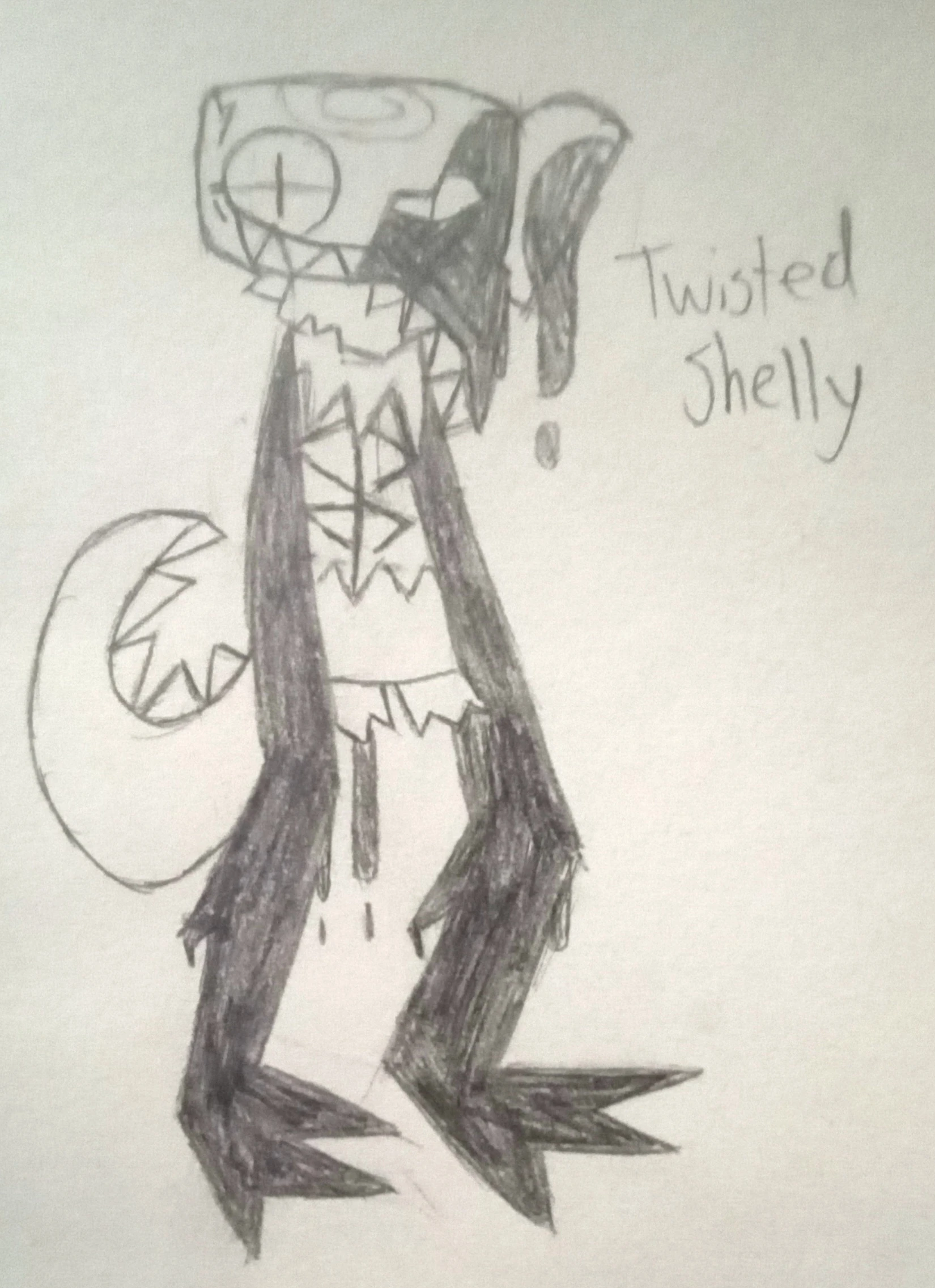 redesigned twisted shelly!!! | Fandom