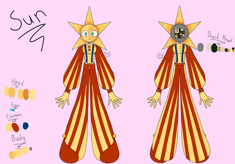 Drawing Every TSAMS Character - Sun | Fandom