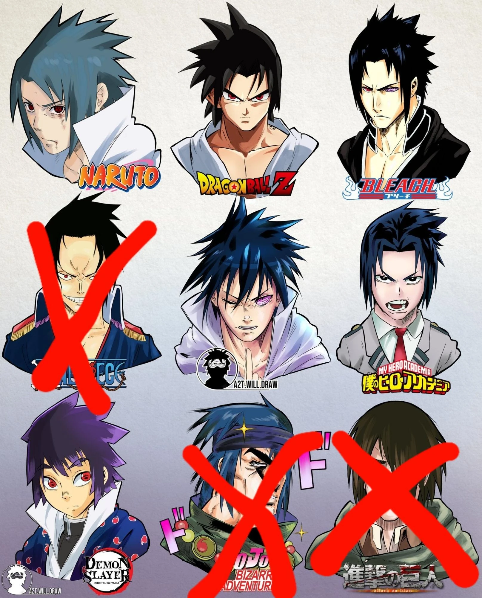 Worst style part 4 Jojo one piece and AOT were taken out | Fandom