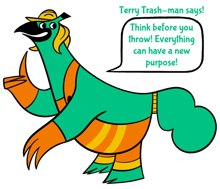 Terry trash man monster concept | Fandom