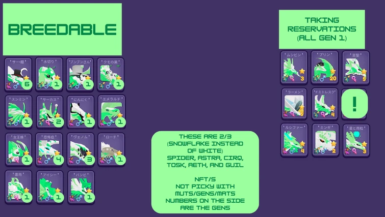 Swapping/Selling + Co-hatching Alien Icees | Fandom
