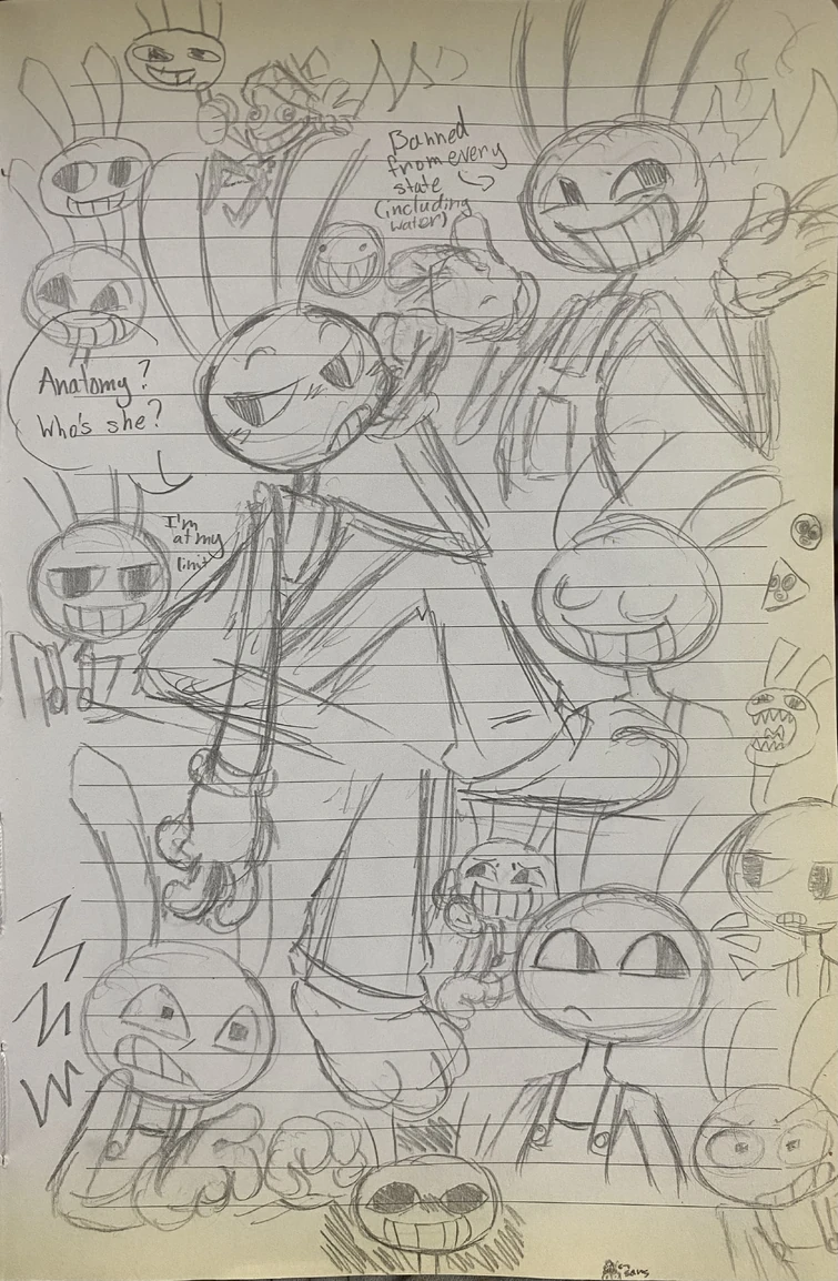 Doodle dump. Huge doodle dump, actually | Fandom