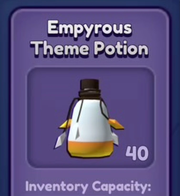 Selling empyrous potions :] | Fandom