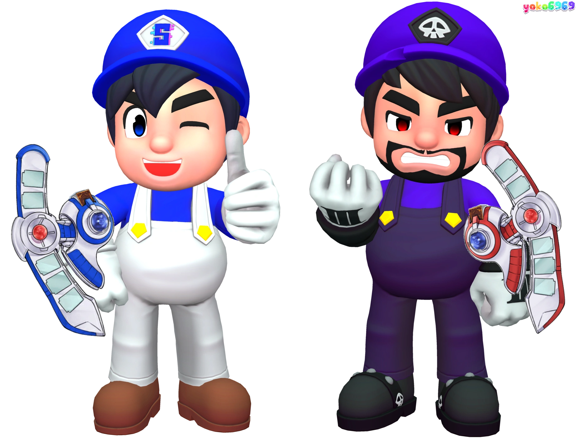 smg4 and 3 but with duel disks????? | Fandom