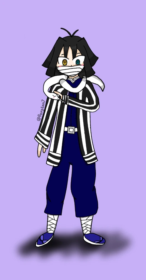 My drawing of obanai as requested by the fandom