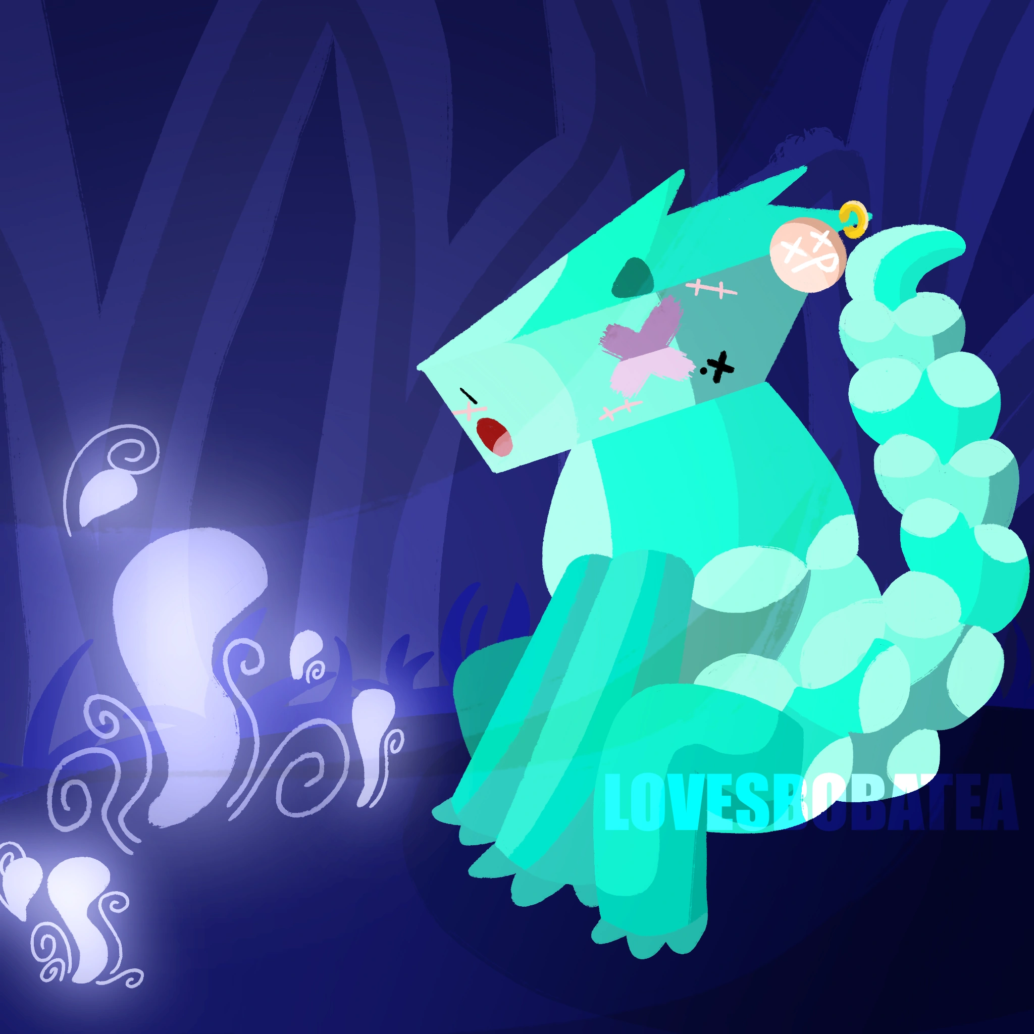 Wisp in a wispy forest | Fandom