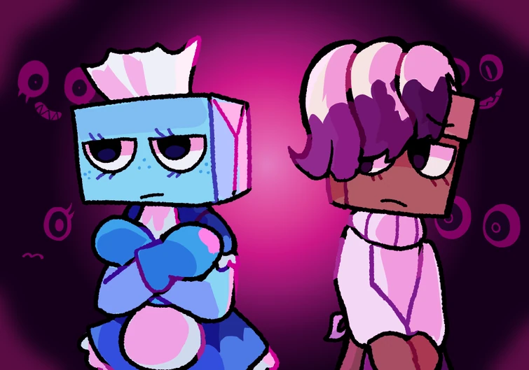 do i make more semi-joke FNF-inspired DW art (my vote wont count lol ...