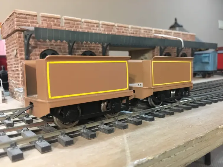 The Skarloey Railway engine's small scale models: when they were last ...
