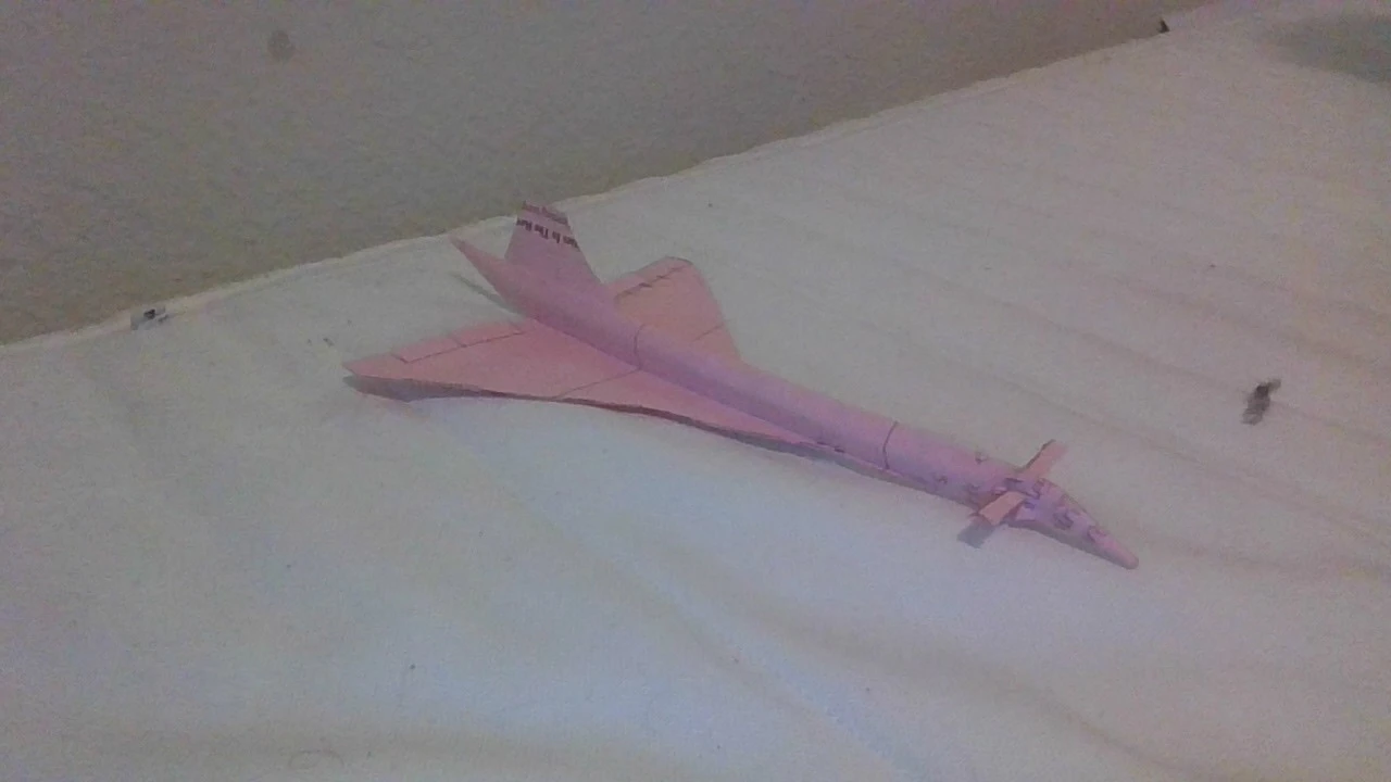 This is my actual paper Tu-144. | Fandom