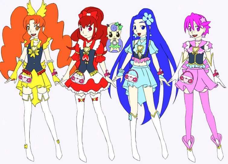 Some Precure Designs & Names You Can Use To Start Your Precure Series ...