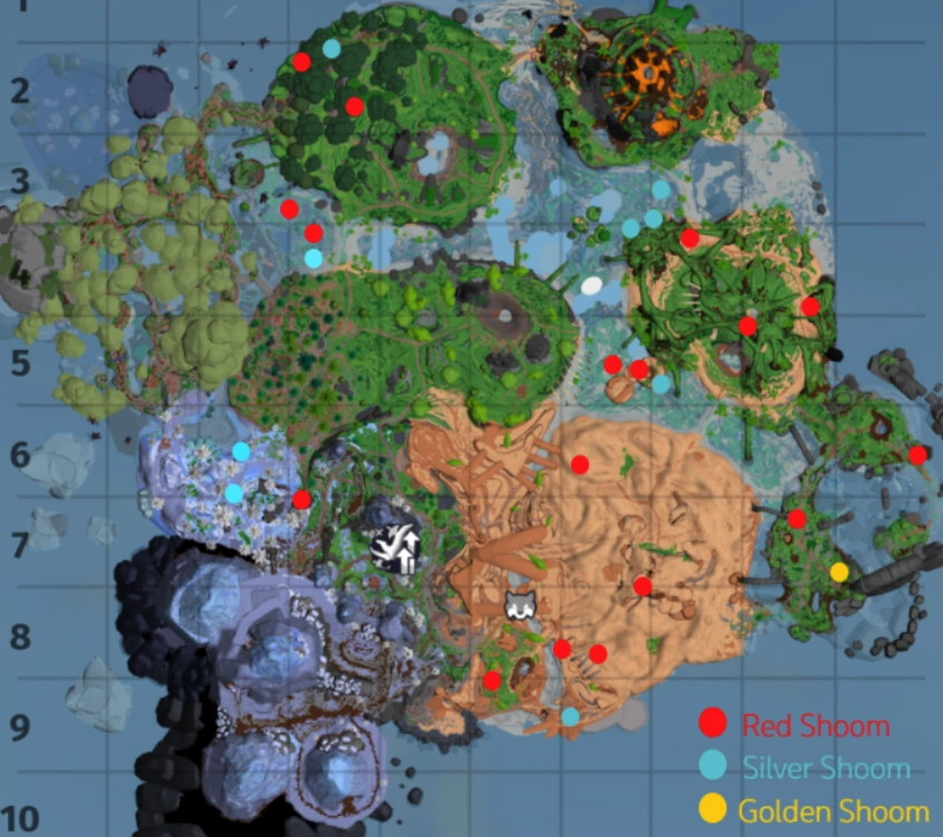 all of today's shoom pile locations | Fandom