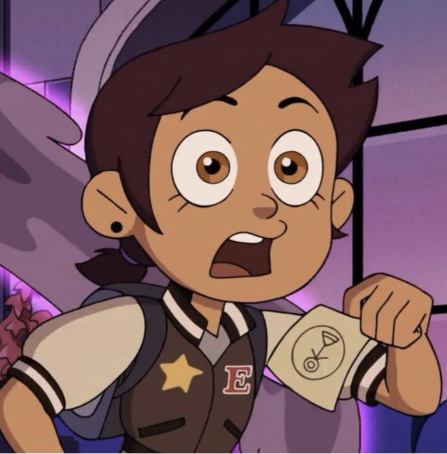 Why is Luz's mouth curved like that? | Fandom