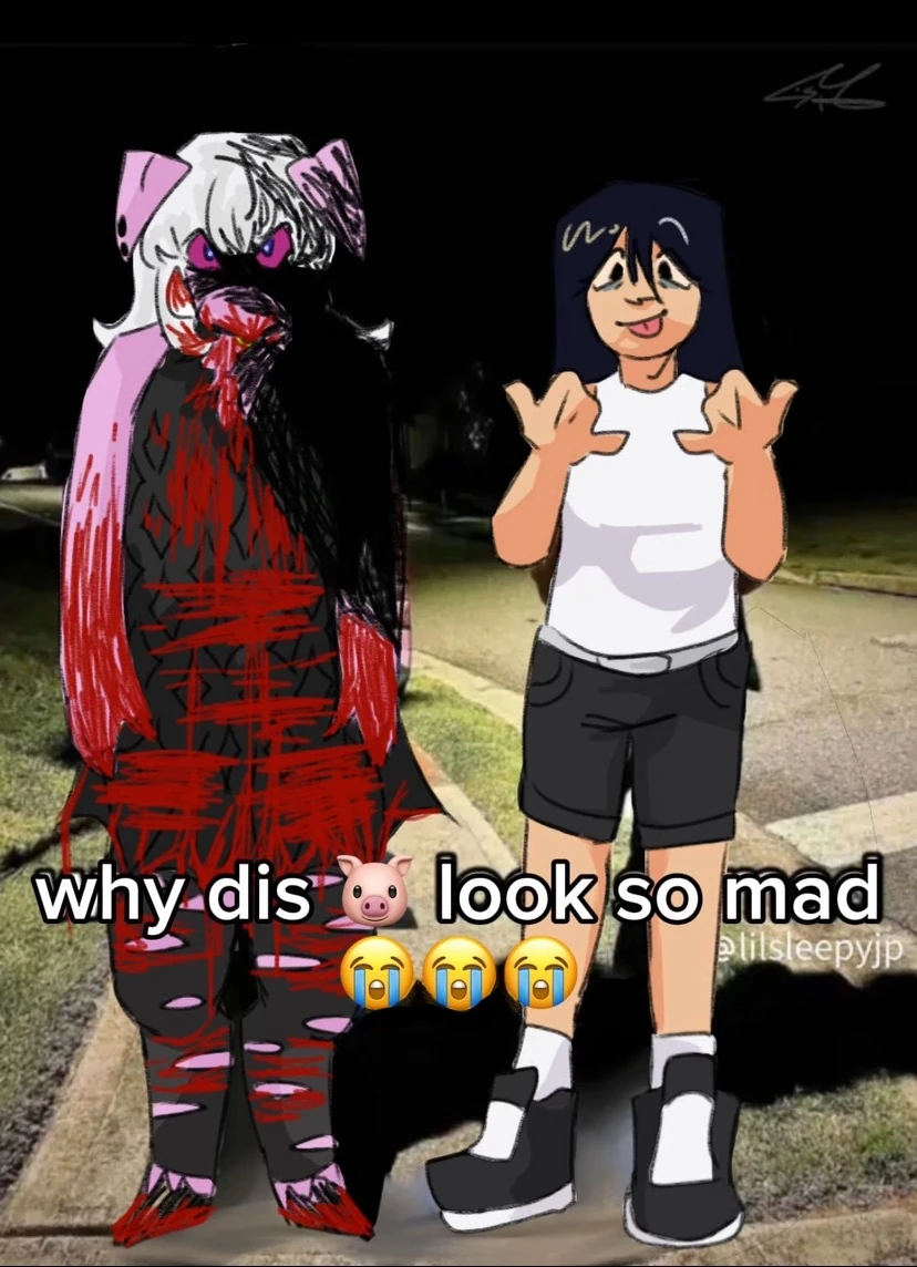 why dis 🐷 look so mad 😭😭😭 | Fandom