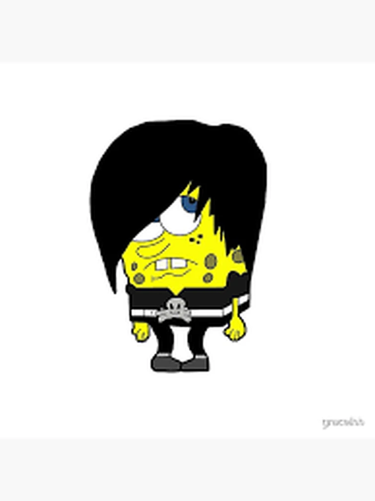 i changed my besties pfp to emo spongebob | Fandom