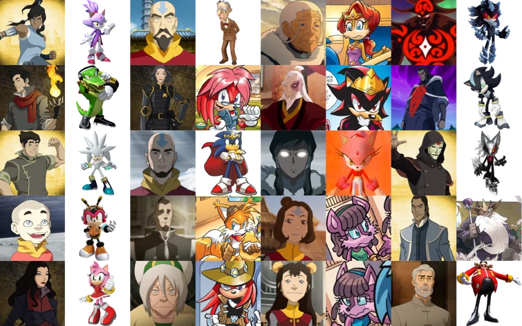 Sonic Characters as Avatar Characters | Fandom