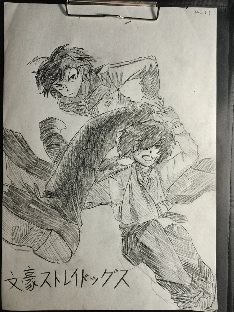 All my BSD drawings | Fandom