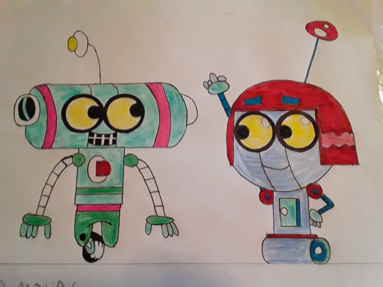Robbie meets Robot Lisa | Fandom