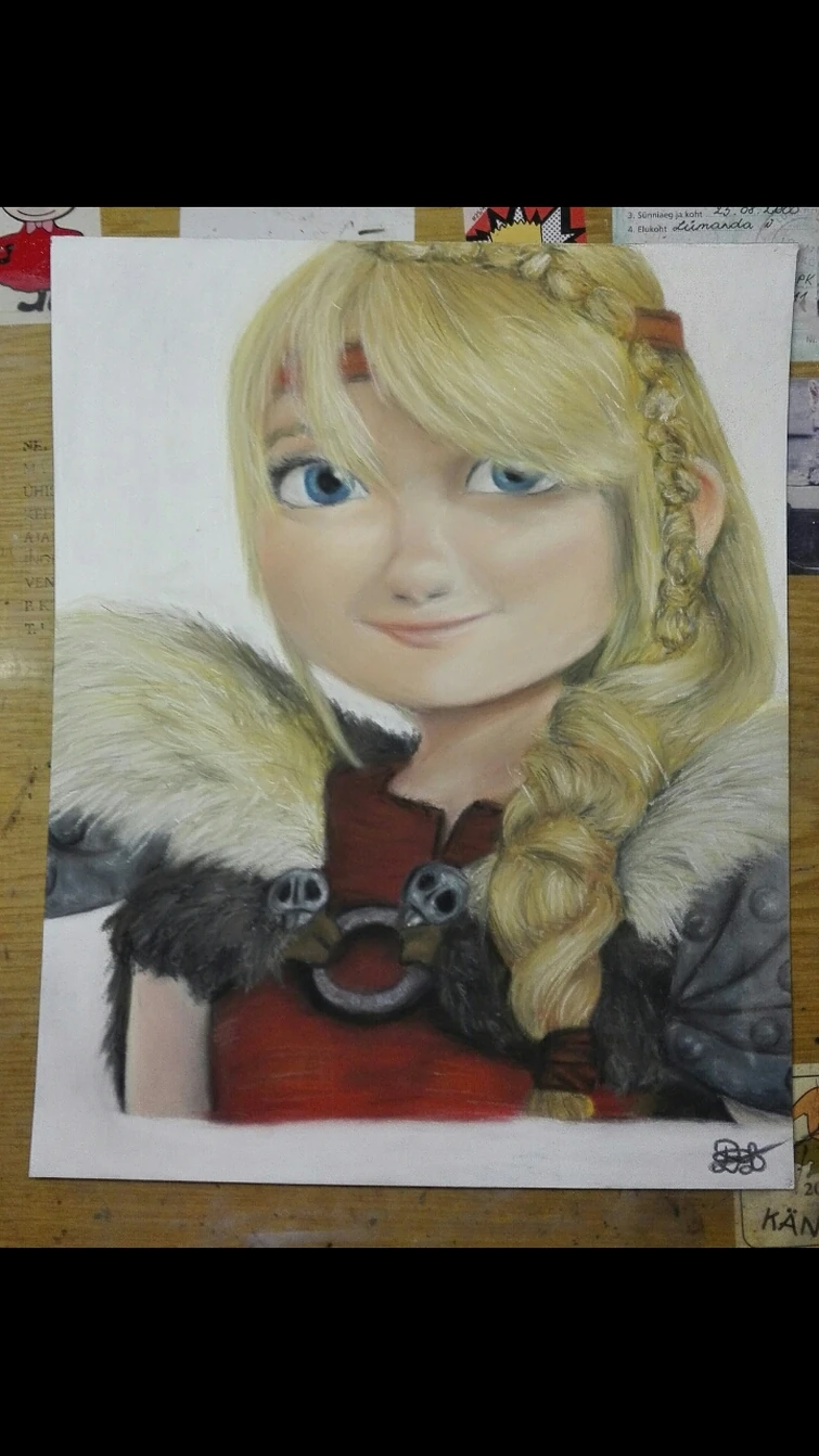Drawing of Astrid | Fandom