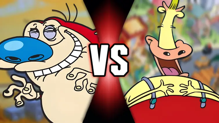 Stimpy vs Heffer (Ren & Stimpy vs Rocko's Modern Life) | Fandom