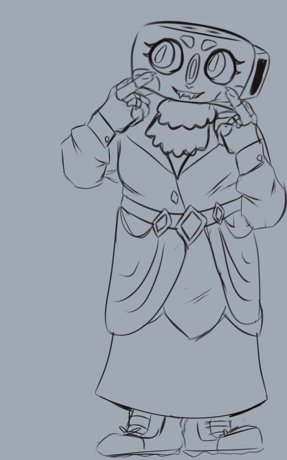 Shelly Sketch (Vampire au) | Fandom