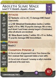 Aboleth Slime Mage | Dungeons and Dragons Wiki | Fandom