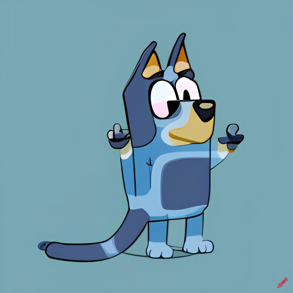 I got an AI to draw bluey... | Fandom