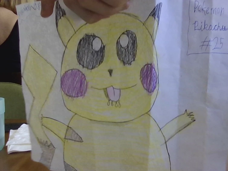 I drew a Pikachu! | Fandom