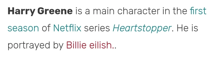 Harry Greene | Fandom
