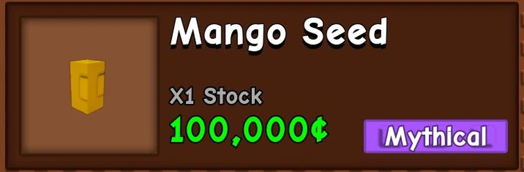 mango on stock | Fandom