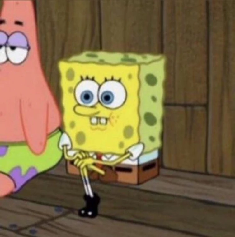 Spongebob sitting 🥺 | Fandom