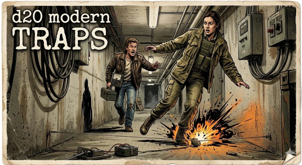 Traps | D20 Modern Wiki | Fandom