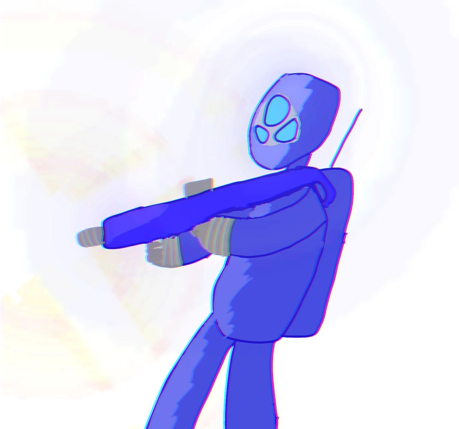 "Finished" version of the Shroomite Soldier. | Fandom