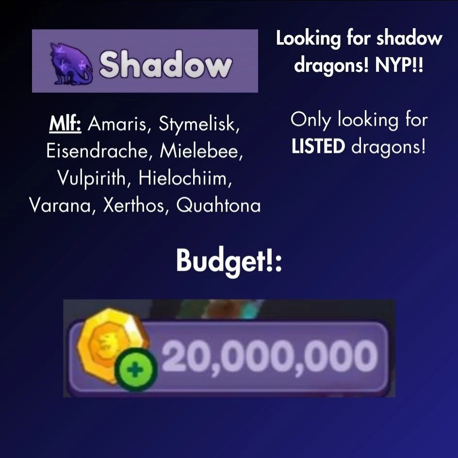 Looking for shadow cosmetic dragons! | Fandom